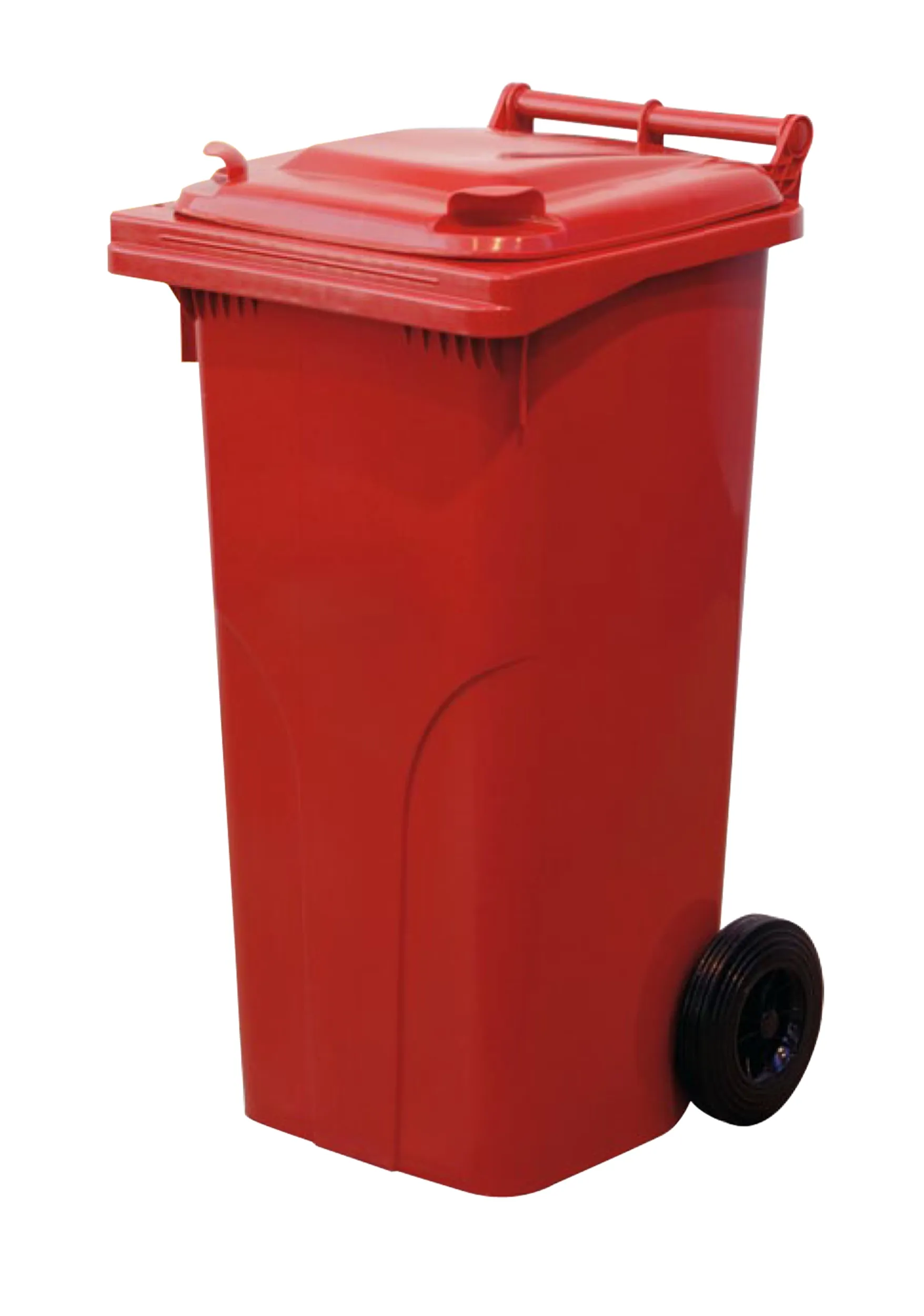 Popelnice plastová 240 l, červená koupit v OBI