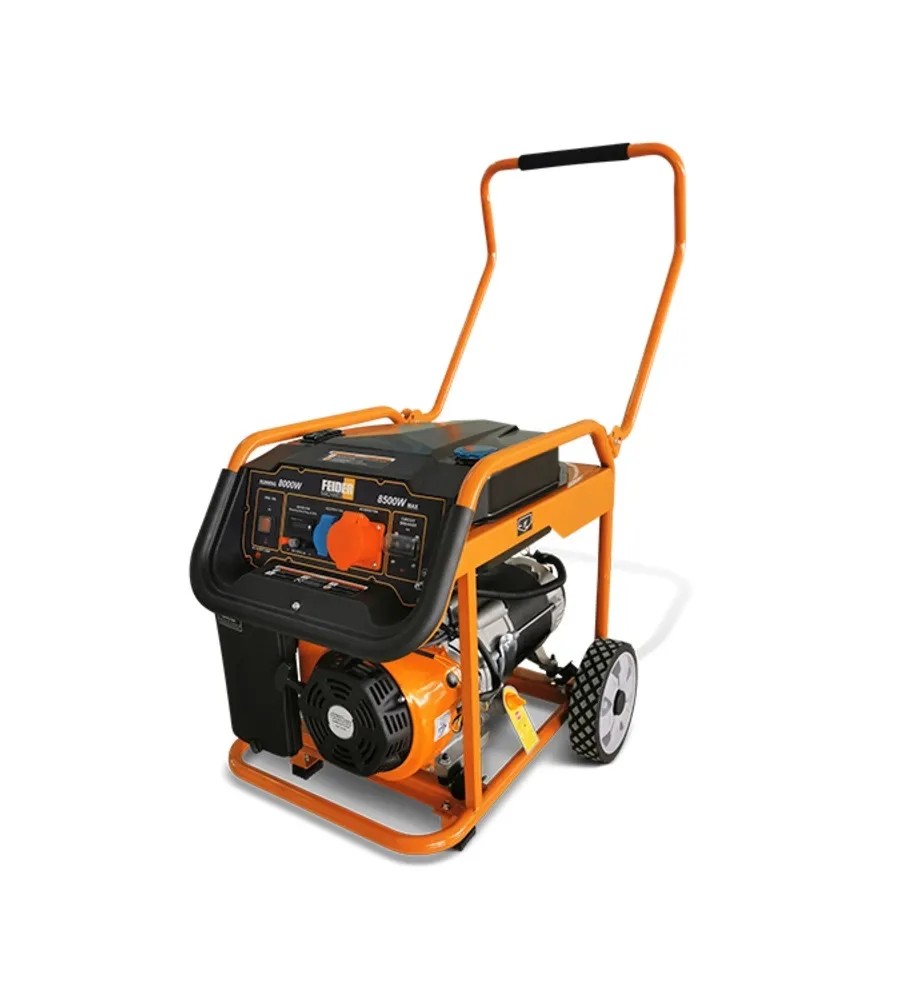 Feider Jednofázový benzínový generátor FG8500RS, 8,5 kW, AVR, 61 x 71 x ...