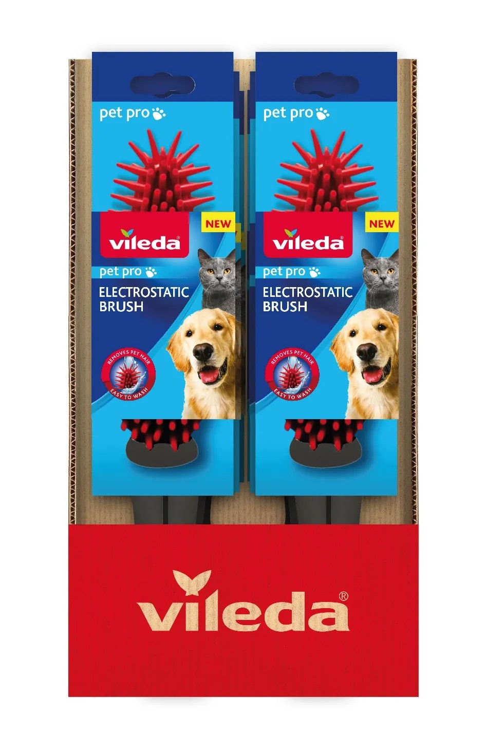 Vileda Pet Elektrostatický kartáč, 1 ks