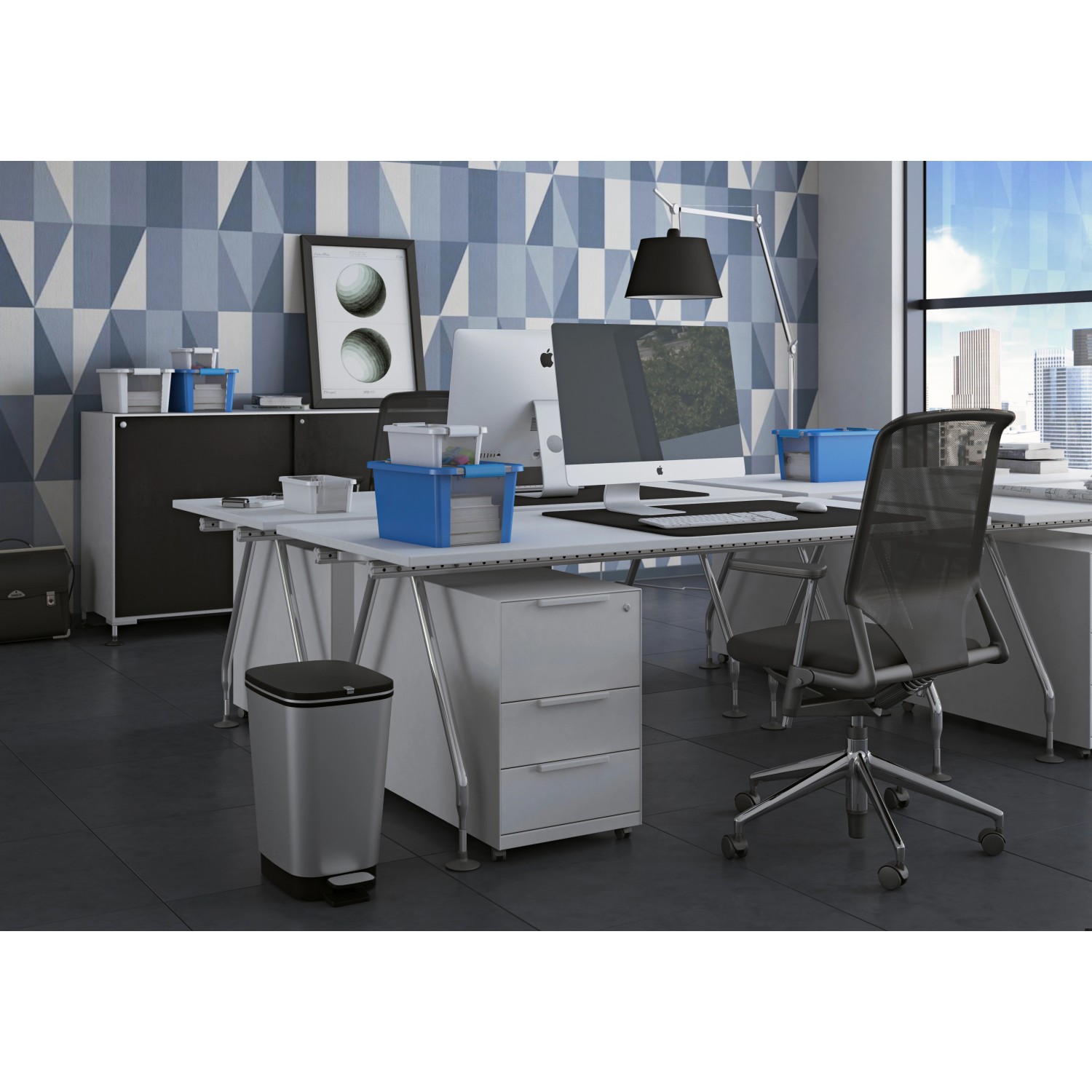 Kis Bi Box S modrý 19 x 36,5 x 26 cm nakoupit u OBI