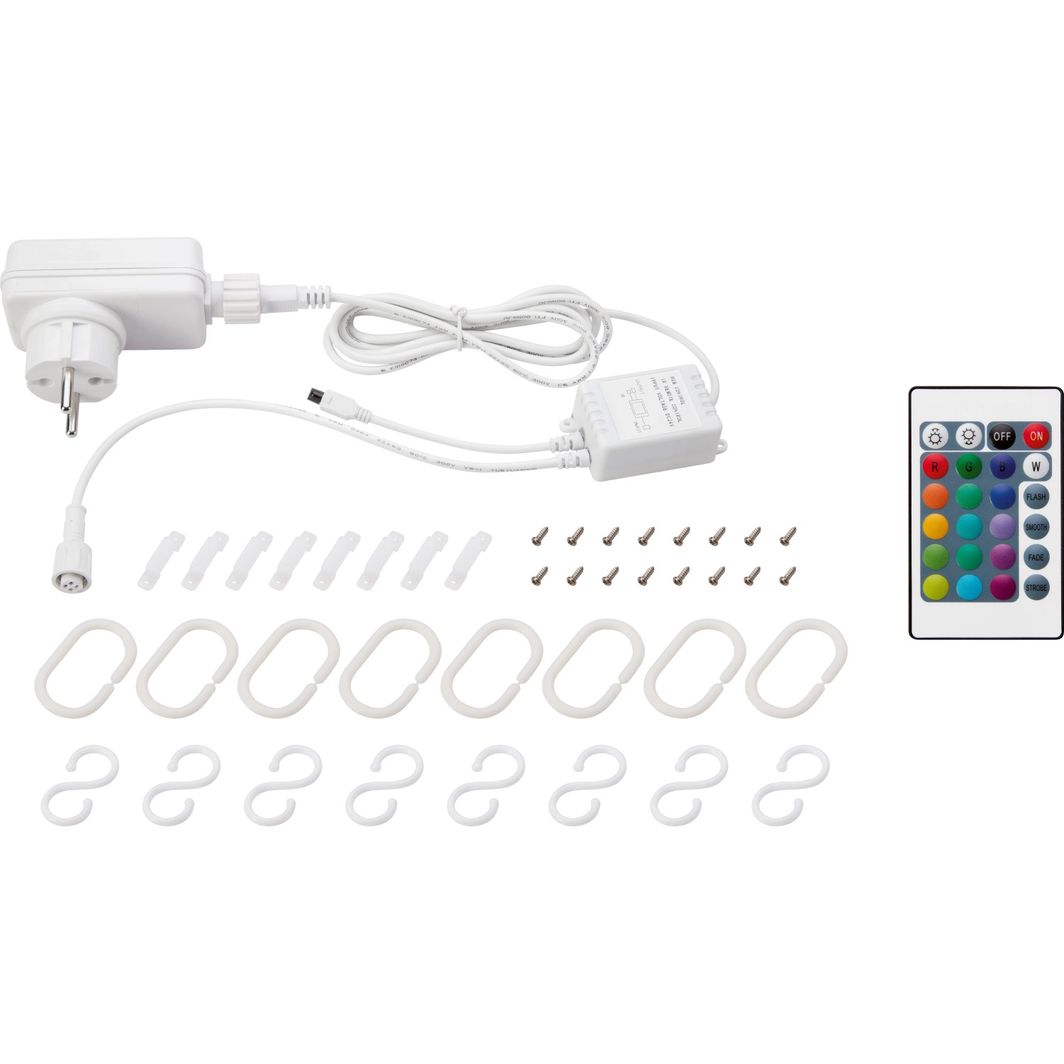 VLC LED pásek FLEX LED 150 x LED RGB 24 W, IP44, čirý, 10 x 5000 mm ...