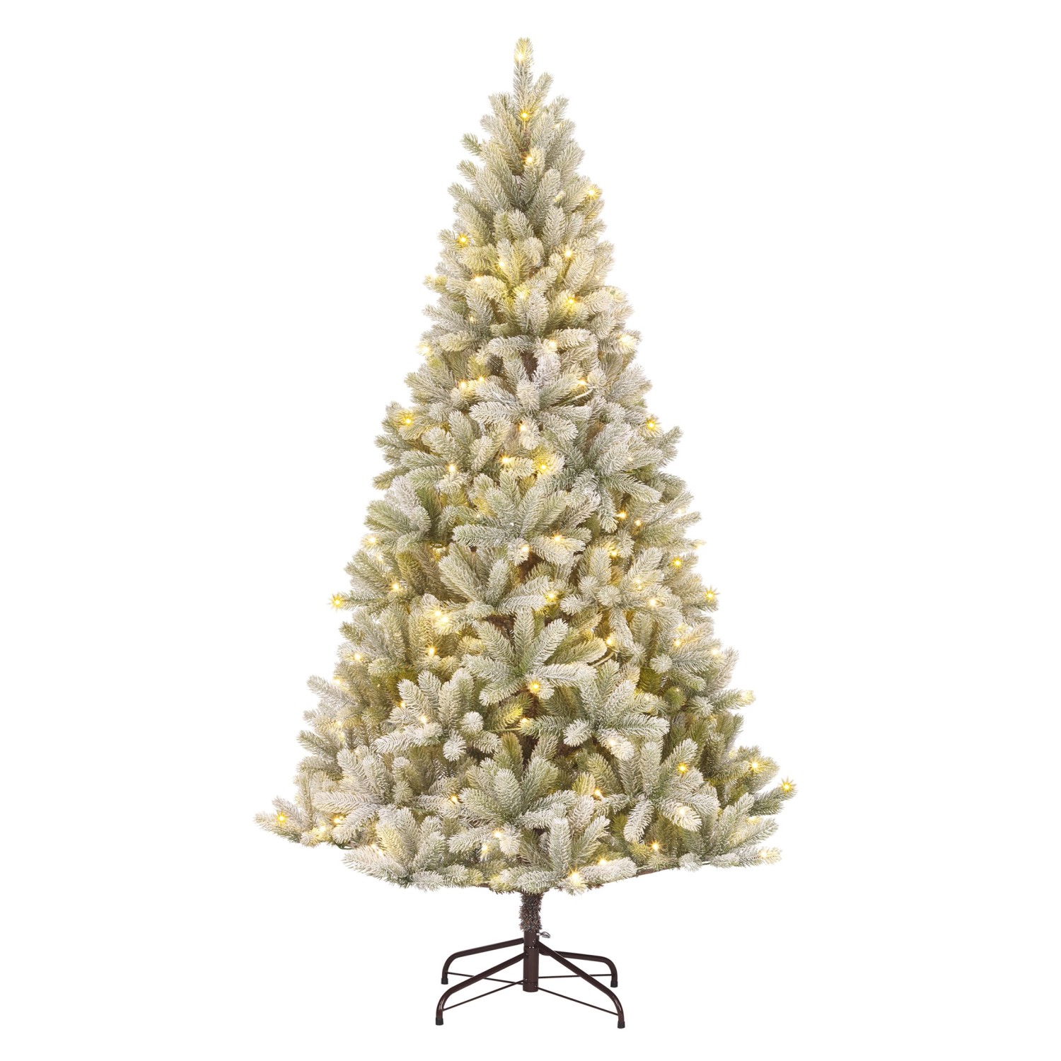 Black Box Trees Umělý vánoční stromeček Nagoya 160 LED zasněžený pr ...