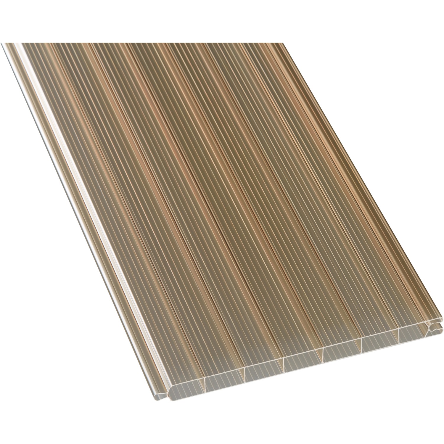 Komůrkové desky z PVC, 1,6 cm, bronzová barva, 200 x 20 cm nakoupit u OBI