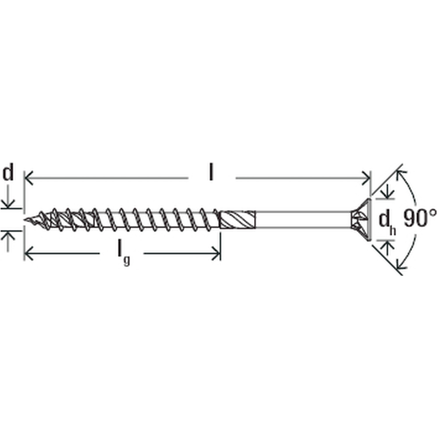 Fischer Vrut do dřeva PowerFast FPF II CTP záp.hl TX40 m.poz 8 x 200 mm 50 ks nakoupit u OBI