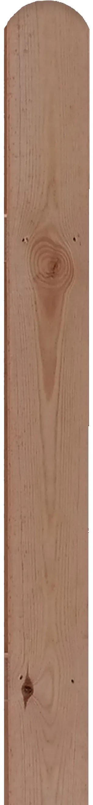 Plotovka se zaobleným koncem modřín 9 x 9 x 95 cm koupit v OBI